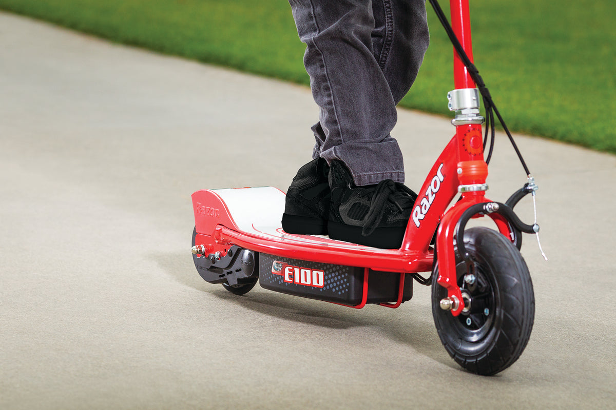 Razor E100 Electric Scooter - Red – Jansonic Ltd.